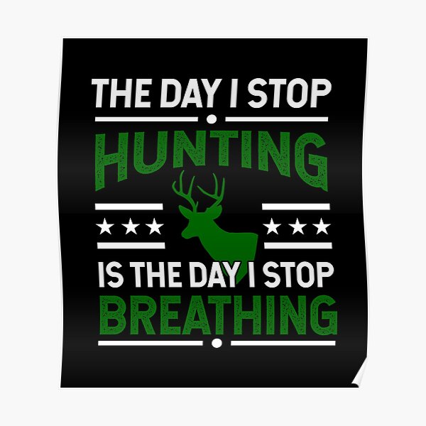 Stop Hunting Posters | Redbubble