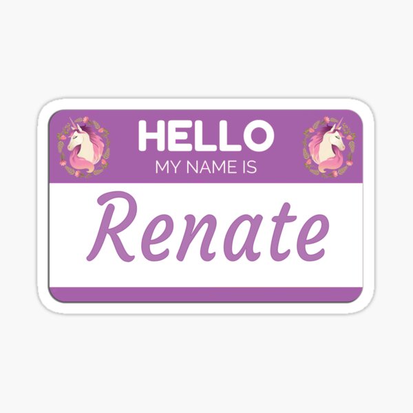 Renate Stickers | Redbubble