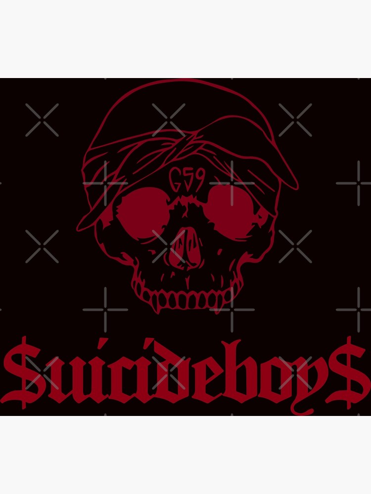 Grey59 G59 Suicideboys - Red Premium Matte Vertical Poster Designed ...