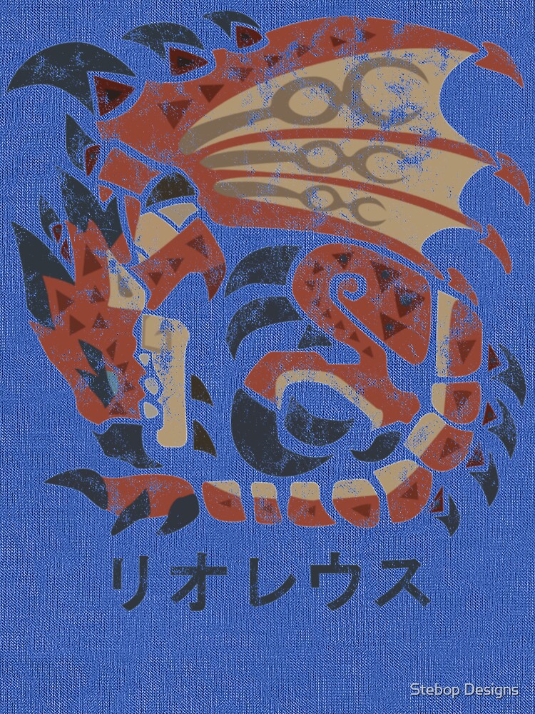 Sweatshirt léger « Icône de Rathalos Kanji Monster Hunter World », par ...