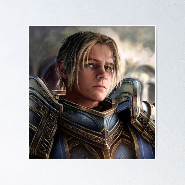 Póster for Sale con la obra «Anduin Wrynn» de Shuploc | Redbubble