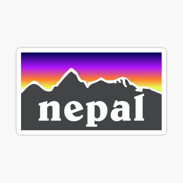 Nepalese Flag Stickers | Redbubble