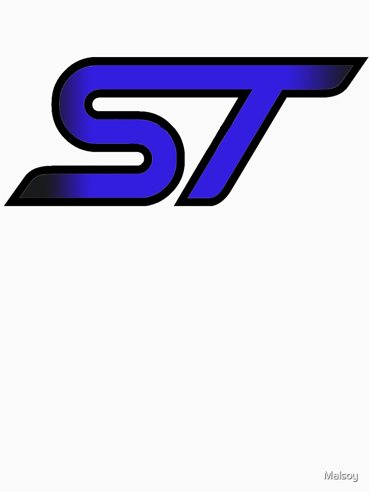 "Ford ST Logo" T-shirt for Sale by Malsoy | Redbubble | ford t-shirts ...