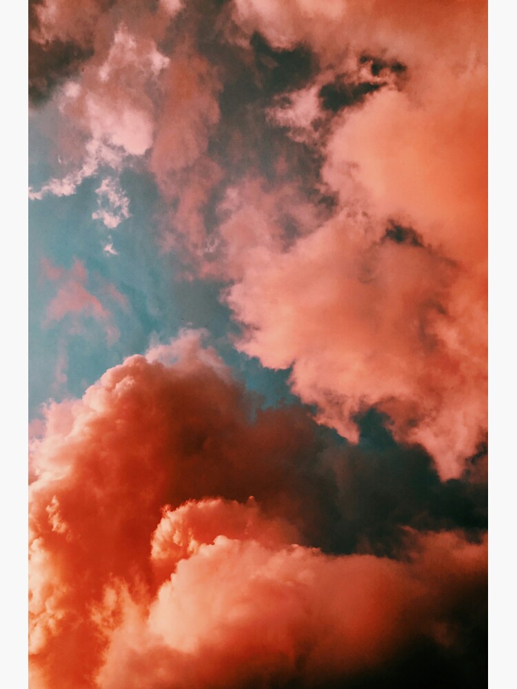 "modern new cool cloud pattern" Sticker for Sale by ahlamesaa | Redbubble