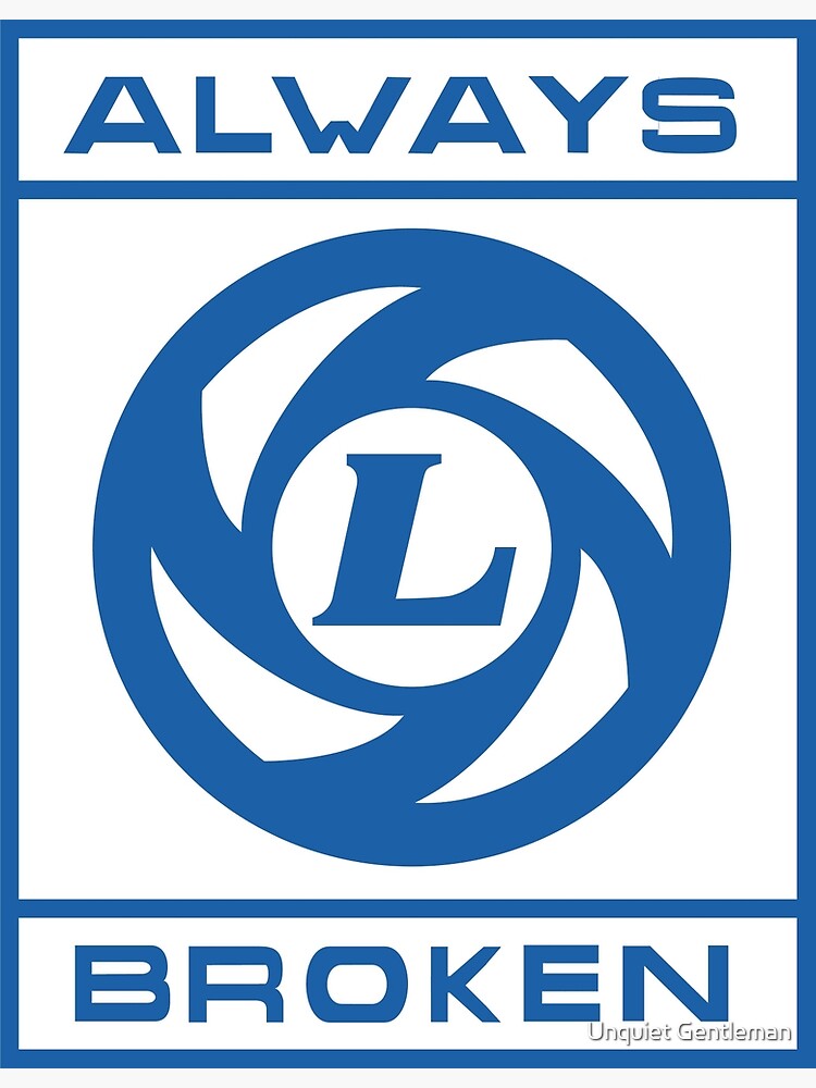 "Always Broken - BL" Art Print for Sale by RealisiticRob | Redbubble