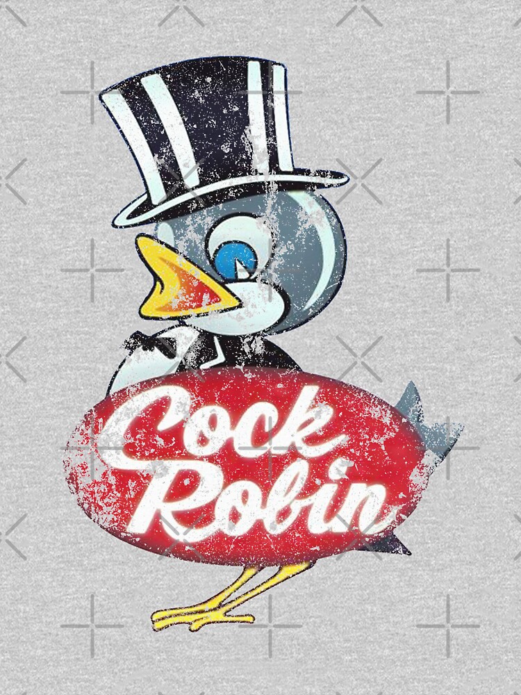 "Cock Robin" Essential T-Shirt for Sale by Retrorockit | Redbubble