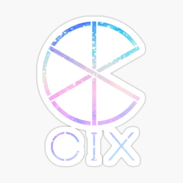 "CIX (C9Boyz) Logo [Pastel Galaxy]" Sticker for Sale by hiraethwonders ...
