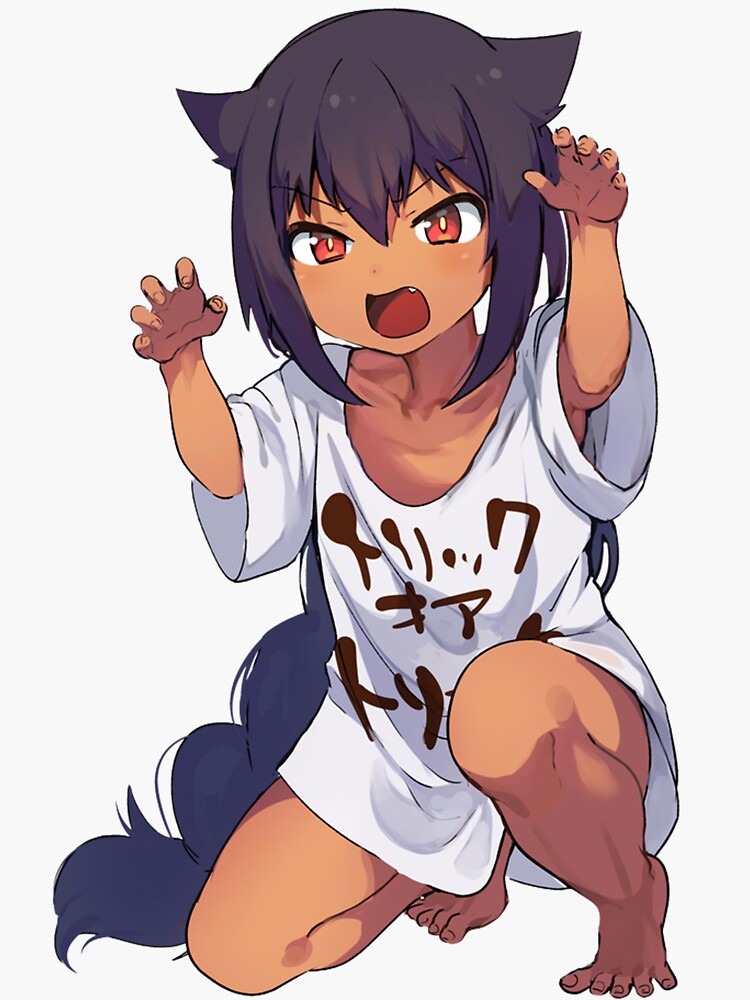 "Jahy-sama Cute Design " Sticker for Sale by sad-square | Redbubble