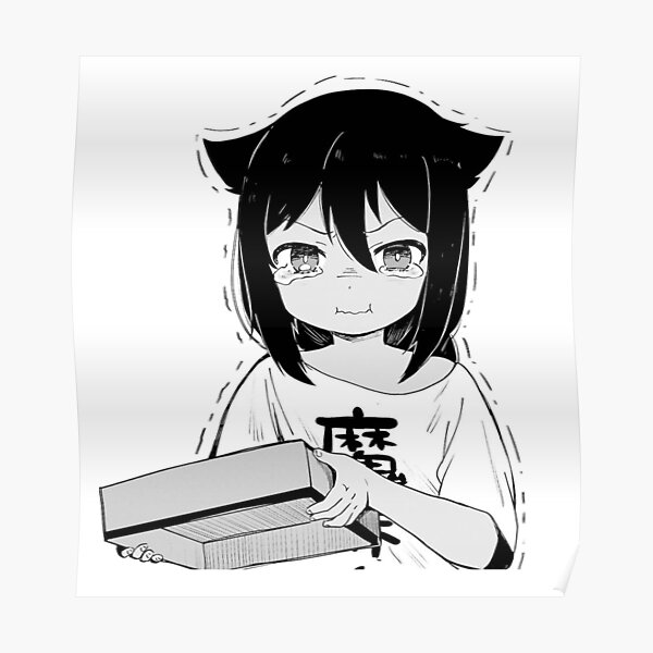 "Jahy-sama Crying Design " Poster for Sale by sad-square | Redbubble