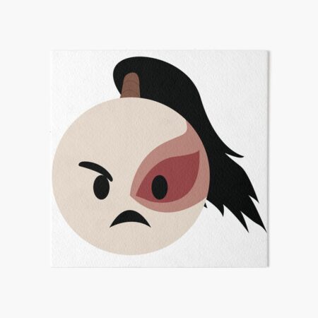 "Angry Zuko emoji 1" Art Board Print for Sale by PrinceTumi | Redbubble