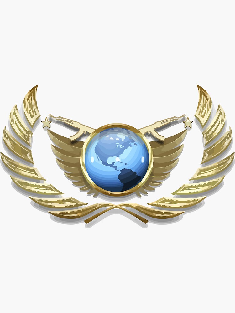 "CS:GO global elit (VECTOR)" Sticker by zanyxy | Redbubble