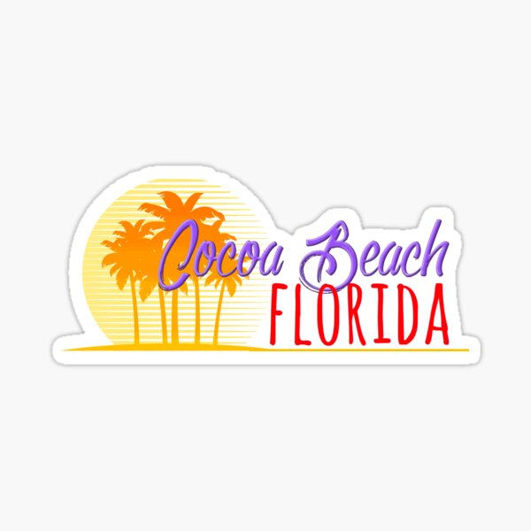 Cocoa Beach Stickers | Redbubble