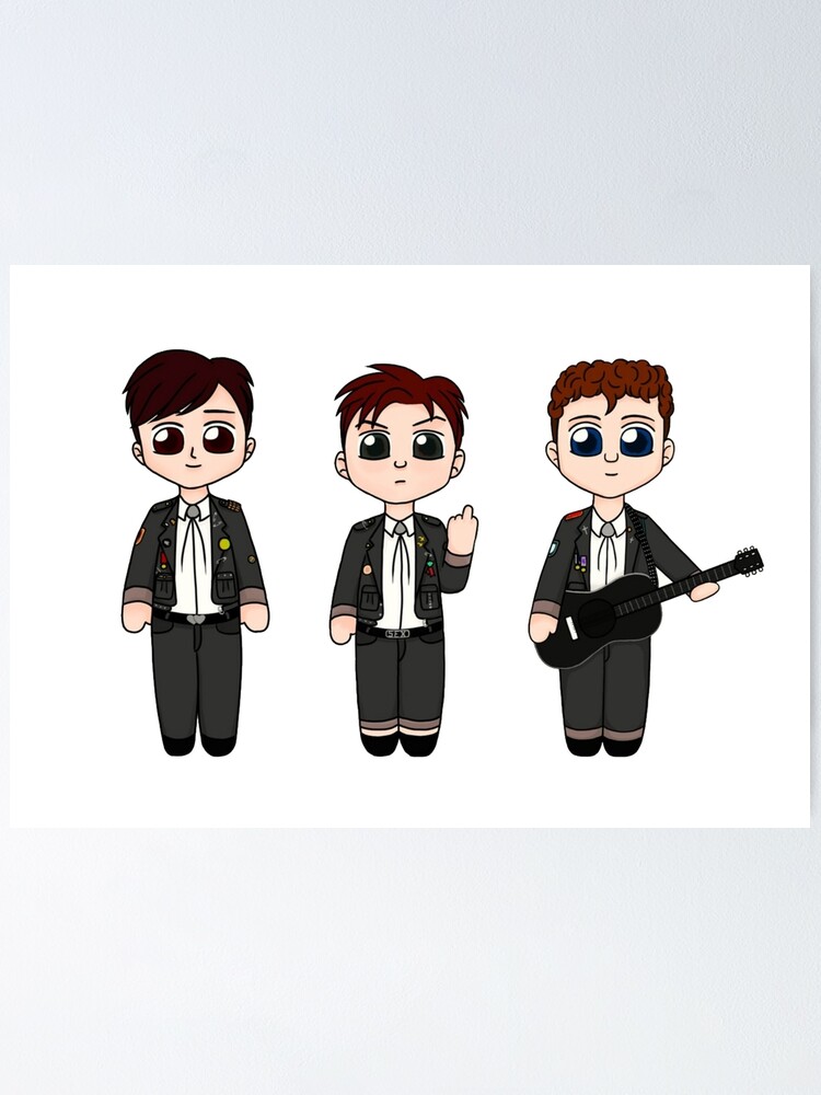 "Doug Anthony All Stars Cute Chibi's" Poster by rwolf-art | Redbubble