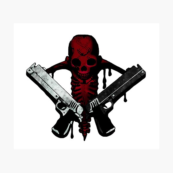 Lámina fotográfica «Icono de símbolo de Dante - Devil May Cry 5» de ...