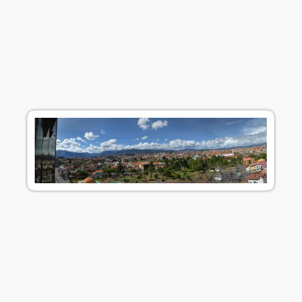 "Panorama Of Beautiful Cuenca, Ecuador" Sticker for Sale by alabca ...
