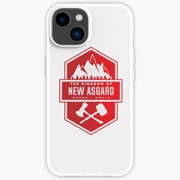 "New Asgard Red Art Patch" iPhone Case for Sale by PrimalMistry | Redbubble