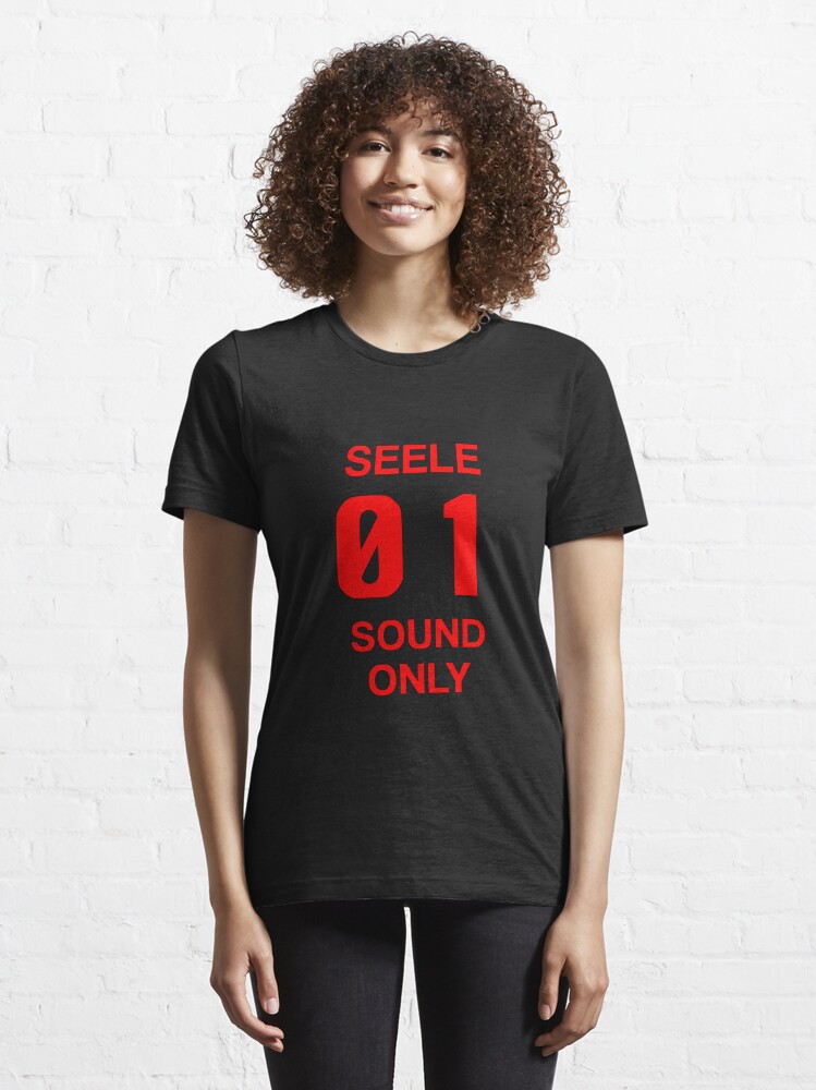"SEELE 01 SOUND ONLY" T-shirt for Sale by Loveless1010 | Redbubble ...