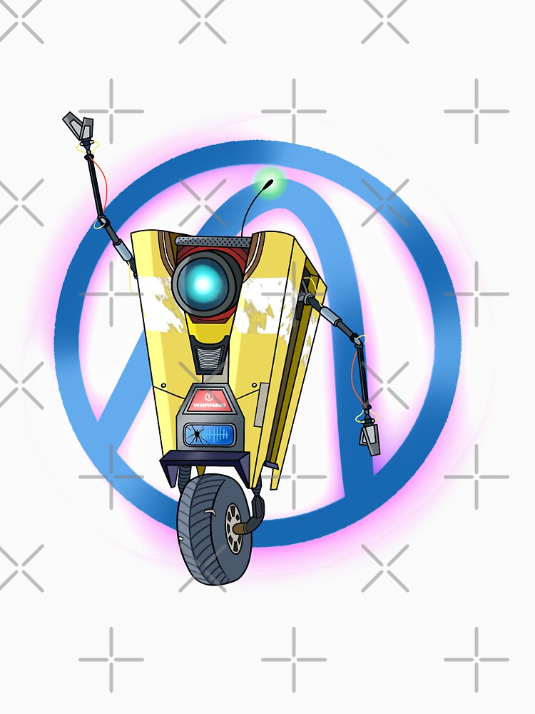 "CL4P-TP - Blue Logo" T-shirt for Sale by MoraxTheLizard | Redbubble ...