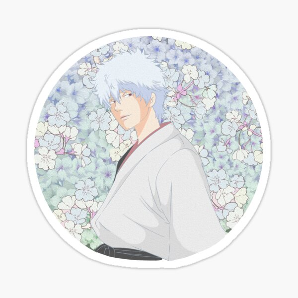 "Gintoki" Sticker for Sale by patatohead | Redbubble