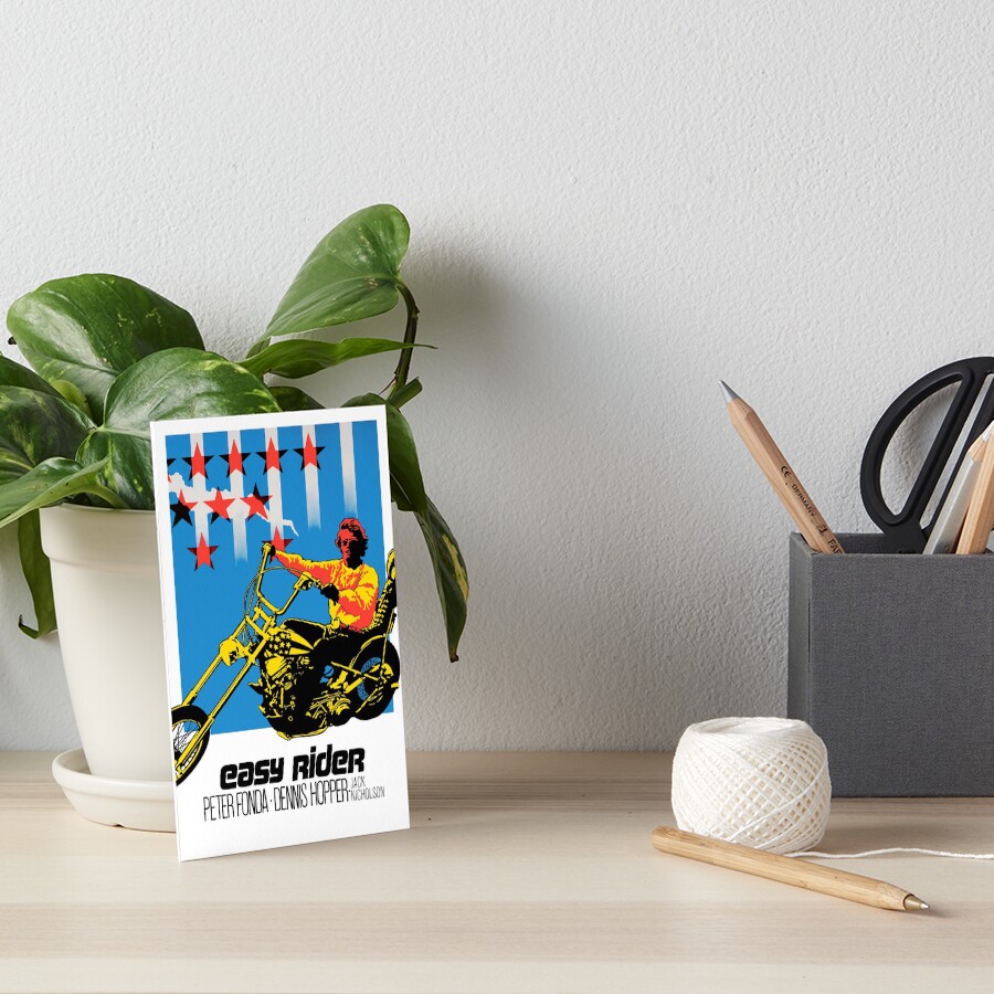 "Easy Rider Poster & Tshirt" Poster for Sale by JeromeArt | Redbubble
