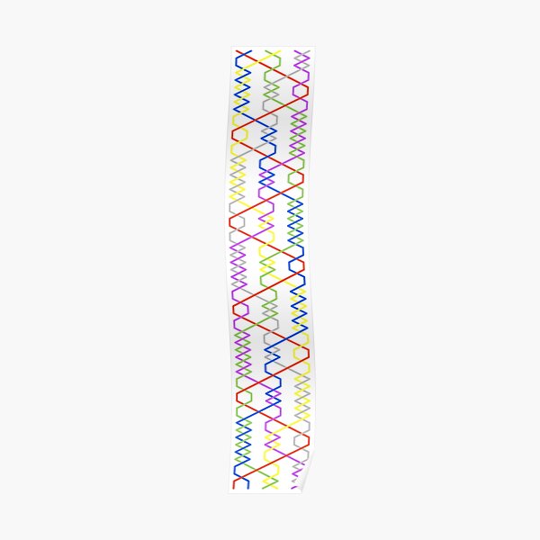 "Double Oxford Minor (Thin Line Version)" Poster for Sale by Grandsire ...