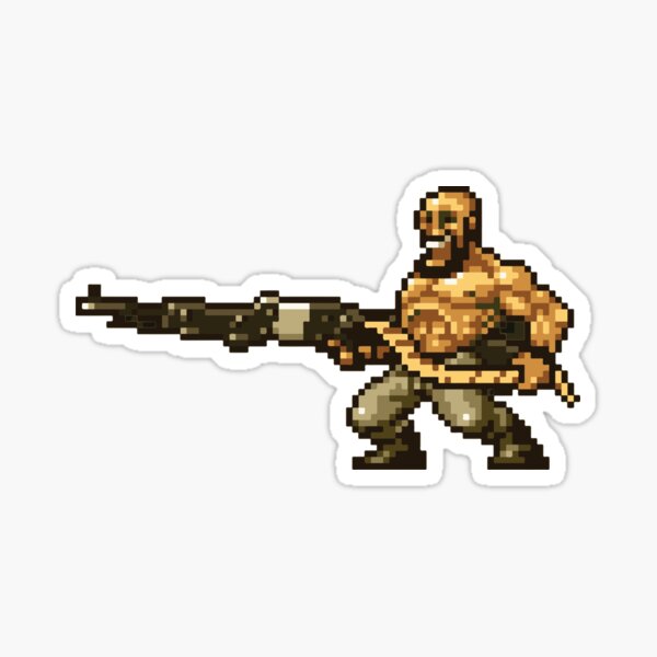 Metal Slug Stickers | Redbubble