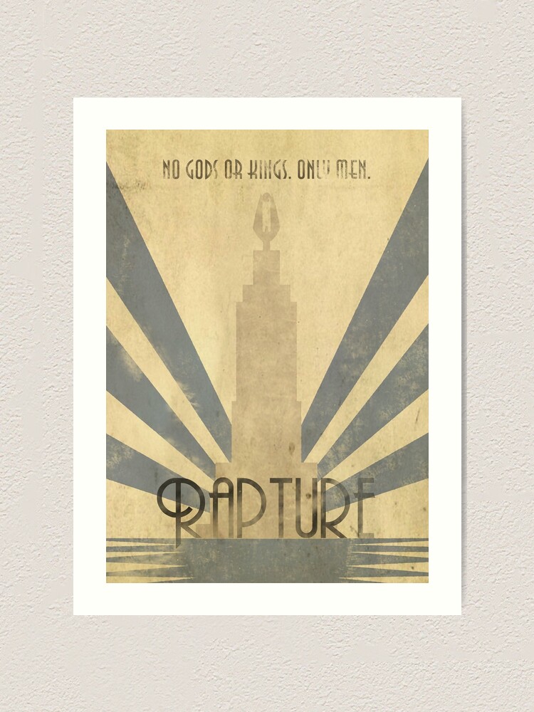 "Bioshock Rapture ADV Poster " Art Print by Lemondeourien | Redbubble
