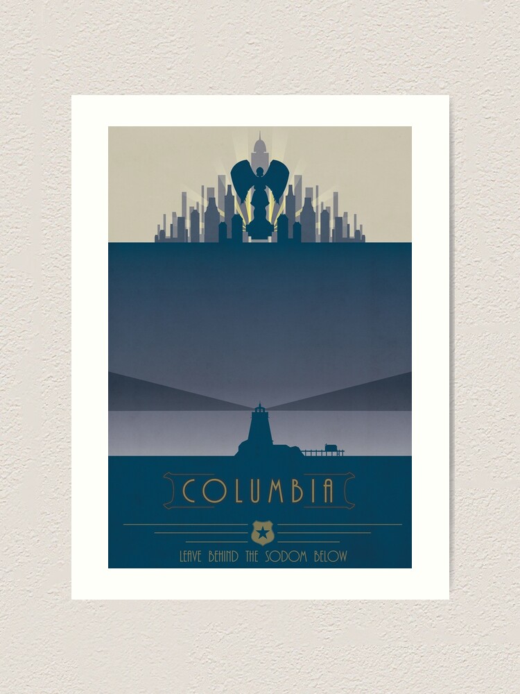 "Bioshock Rapture ADV Poster " Art Print by Lemondeourien | Redbubble
