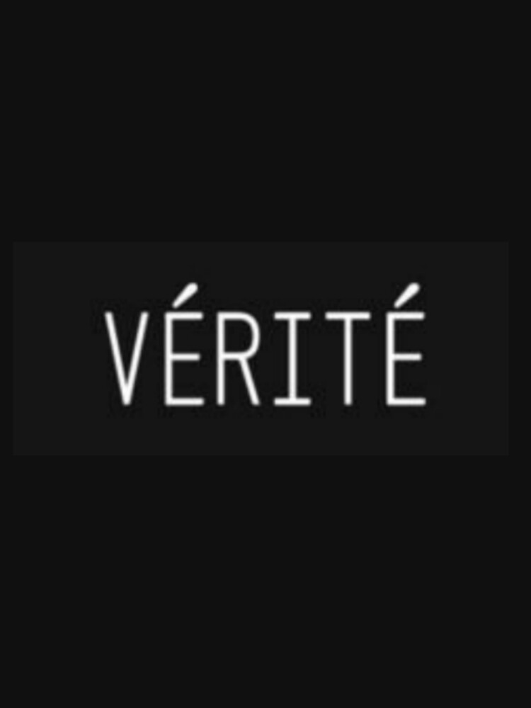 "Verite logo" T-shirt for Sale by candiekain | Redbubble | verite t ...