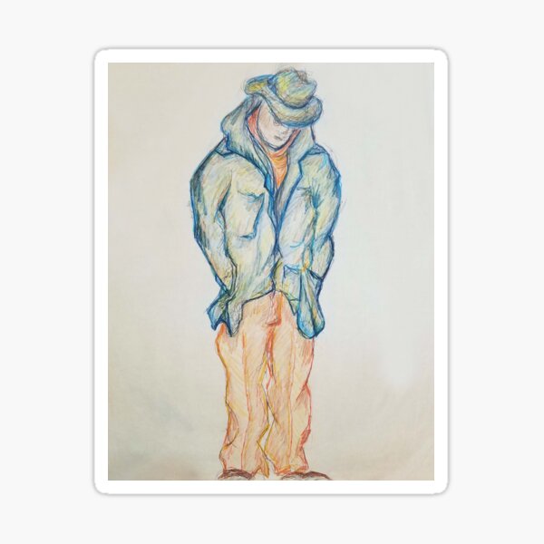 "HOMELESS" Sticker for Sale by Tammera | Redbubble