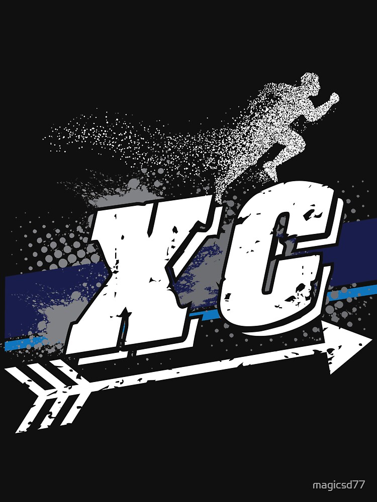 "XC Cross Country" T-shirt for Sale by magicsd77 | Redbubble | cross ...