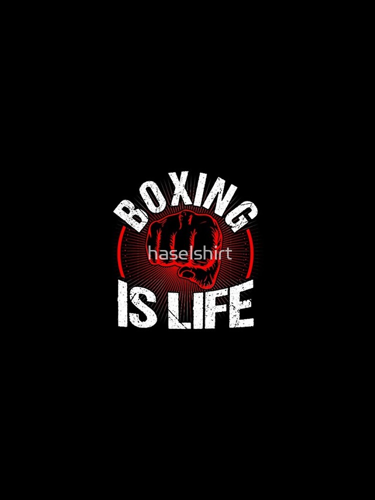 "Boxing Sports Player Boxing Is Life Birthday Gift Idea" iPhone Case ...