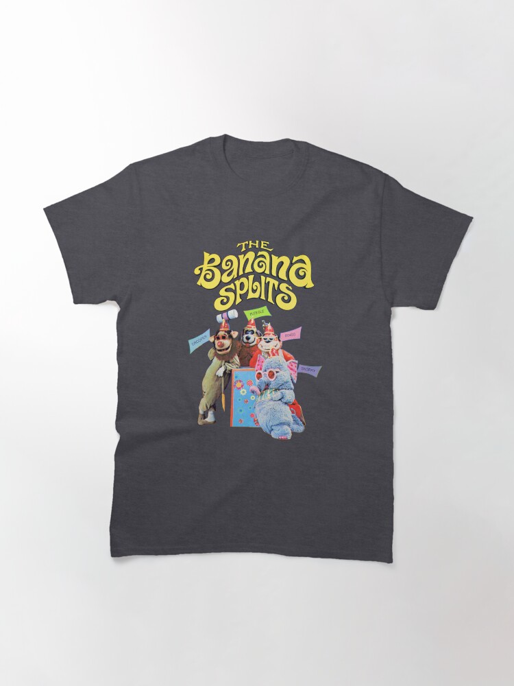 "The Banana Splits Retro Cast - Drooper Fleegle Bingo Snorky" Classic T ...