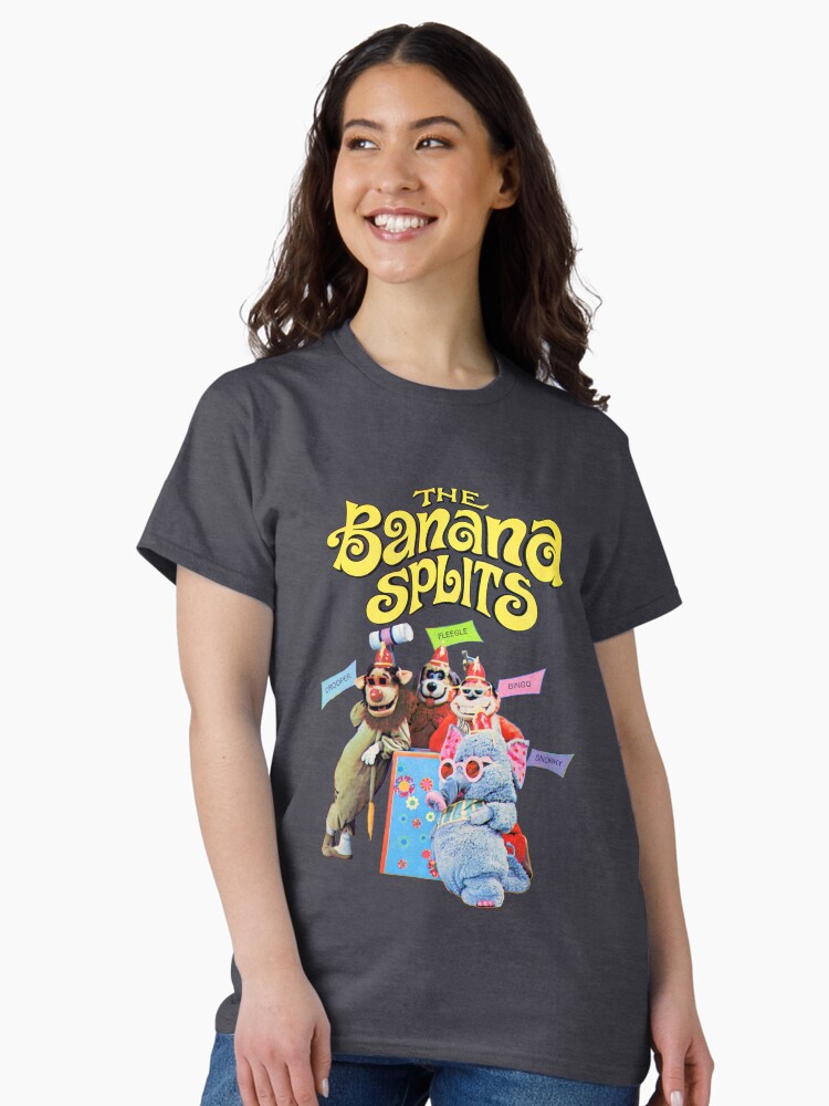 "The Banana Splits Retro Cast - Drooper Fleegle Bingo Snorky" Classic T ...
