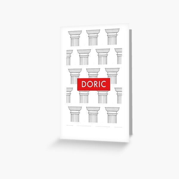 Doric Greeting Cards | Redbubble