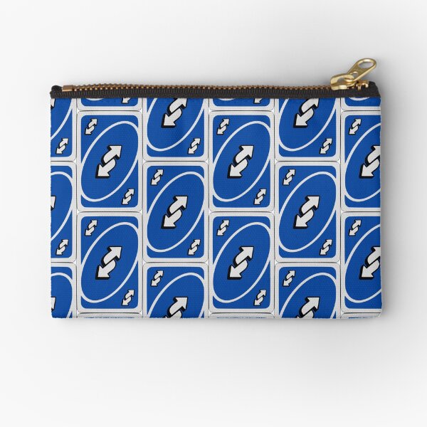Bolsos de mano «Tarjeta Reversa Azul Uno» de SnotDesigns | Redbubble