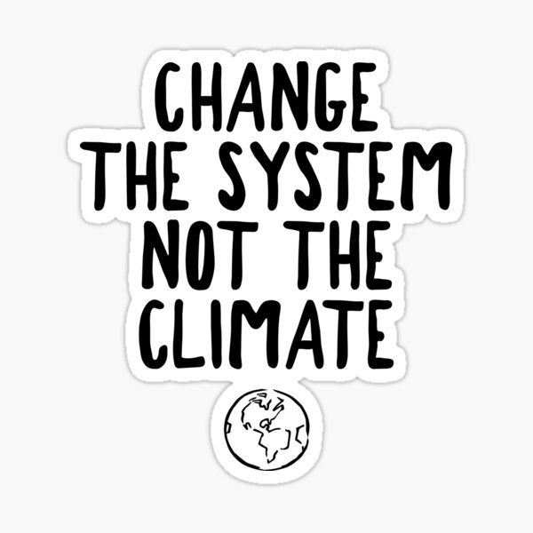 Climate Stickers | Redbubble