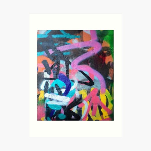 "Street Art Graffiti Photography by Dominic Joyce" Art Print for Sale ...