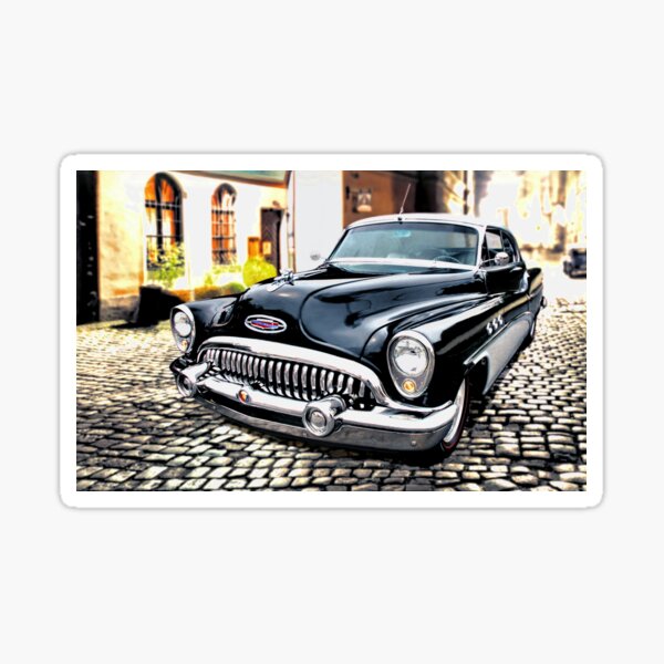 "Buick Super Riviera 1953" Sticker for Sale by Burtney | Redbubble