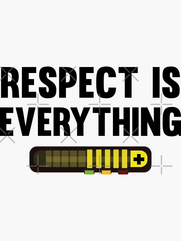 "Respect is everything phrase GTa2 game" Sticker for Sale by urantiana ...