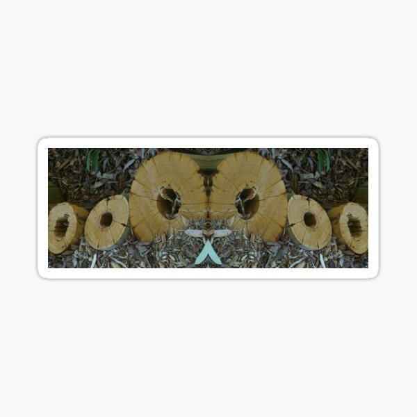 "Lovely Logs" Sticker by KazM | Redbubble