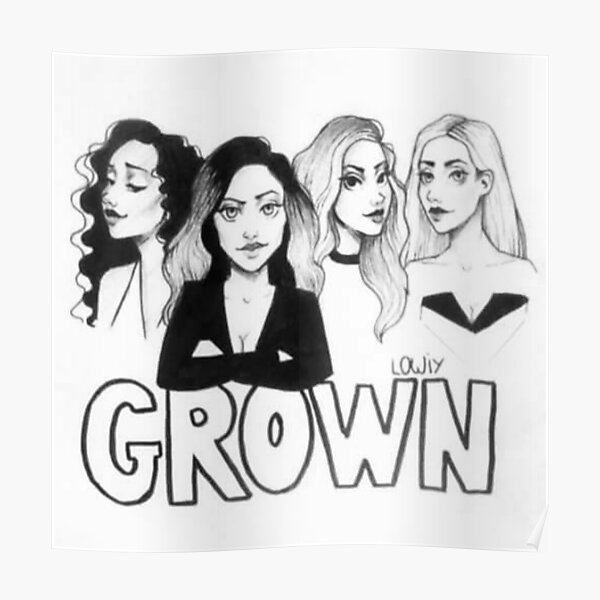 "Grown - Little Mix" Poster for Sale by Claire-C | Redbubble