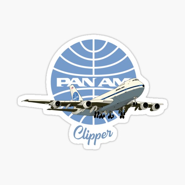 Pan Am Stickers | Redbubble