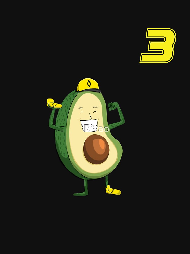 "Daniel Avocado (Ricciardo) Nummer" Hoodie von Rivao | Redbubble