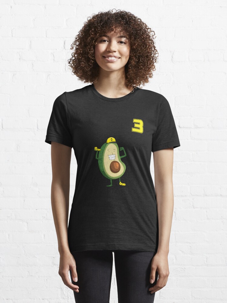 "Daniel Avocado (Ricciardo) Number" T-shirt for Sale by Rivao ...