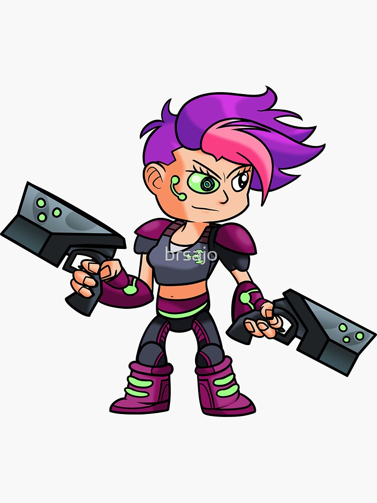 "Ada - Brawlhalla" Sticker for Sale by brsajo | Redbubble