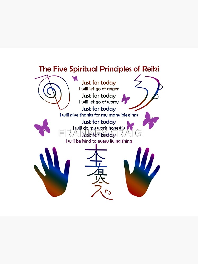The 5 Principles of Reiki Tapestry sold by Zia Z. | SKU 3131800 ...