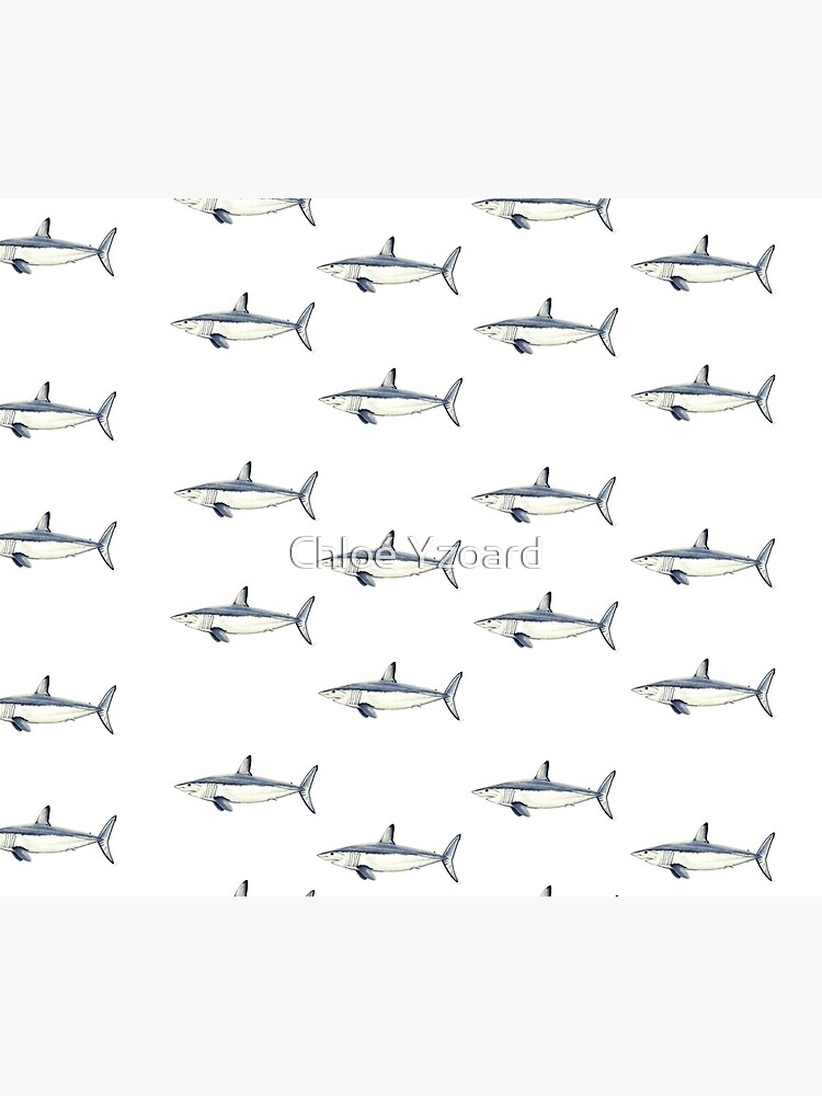 "Mako shark design " Throw Blanket for Sale by CHLOEYZOARD | Redbubble