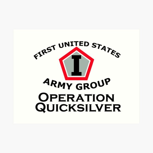 "First United States Army Group (FUSAG) - Operation Quicksilver" Art ...
