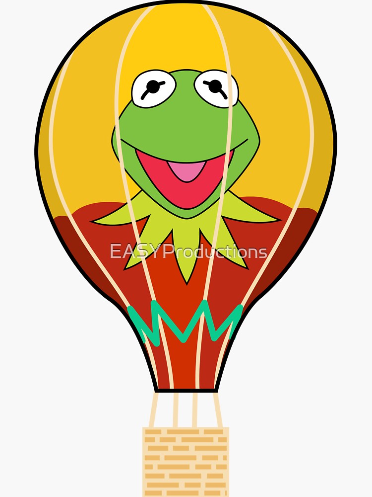 "Muppet Vision 3D Balloon" Sticker for Sale by EASYProductions | Redbubble